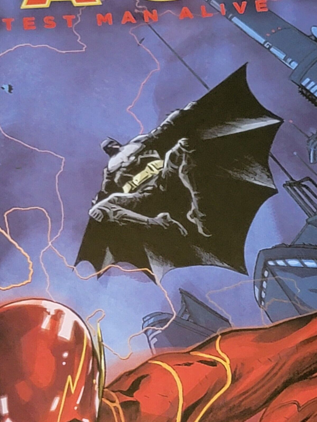 Flash Fastest Man Alive 1 Max Fiumara cover TV Girder Batman appearance ...