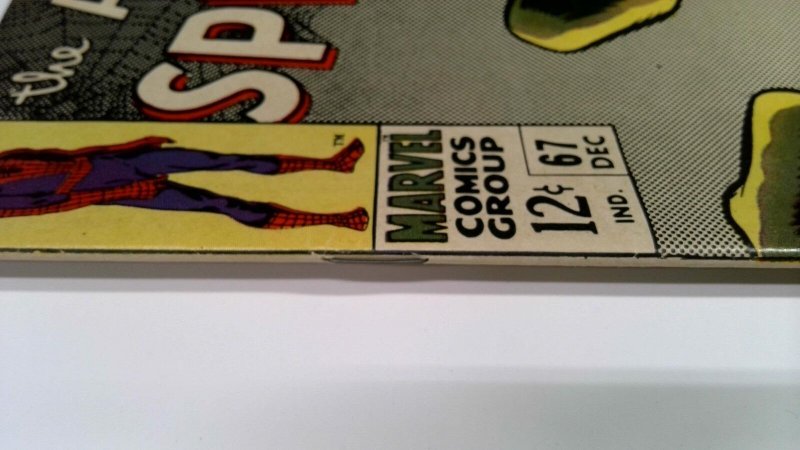 Amazing Spider-Man #67 1968 1st Appearance Randy Robertson High Grade ...