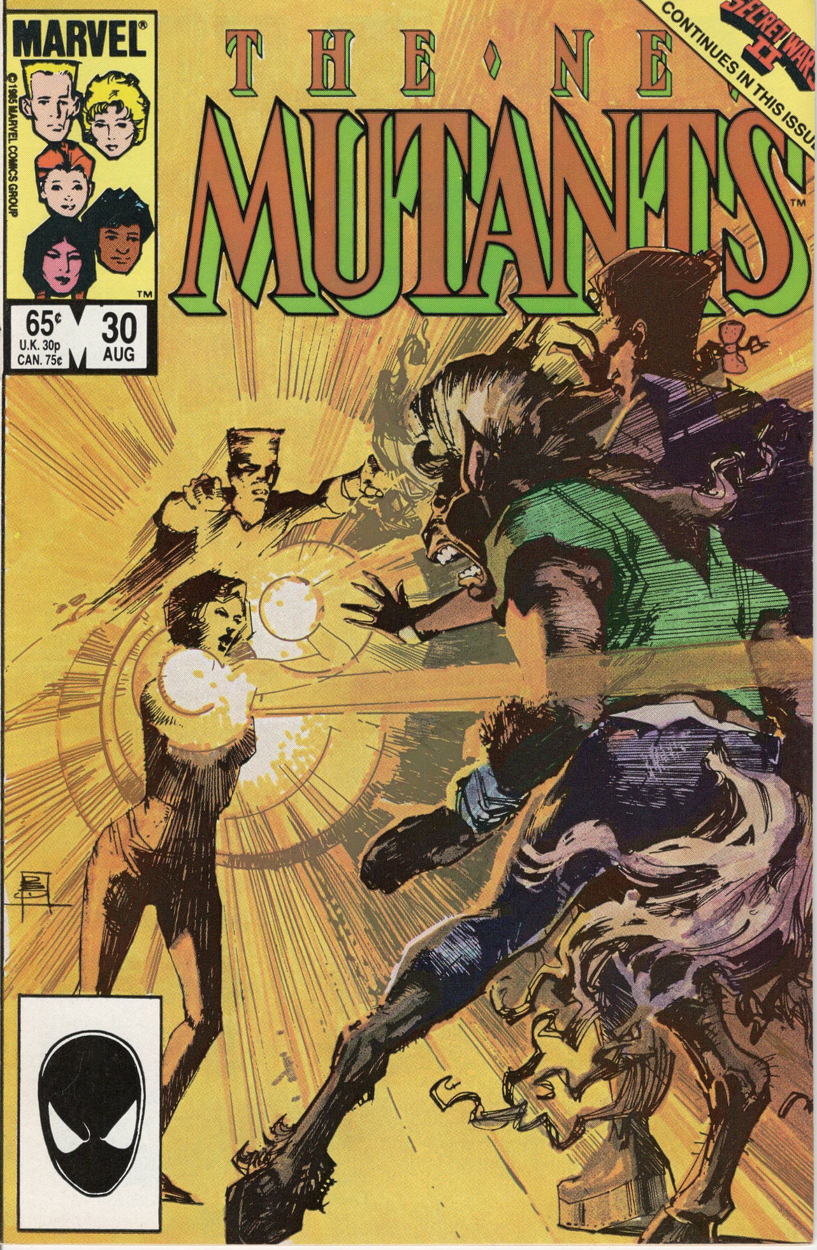 The New Mutants #30 (1985) | Comic Books - Copper Age, Marvel ...
