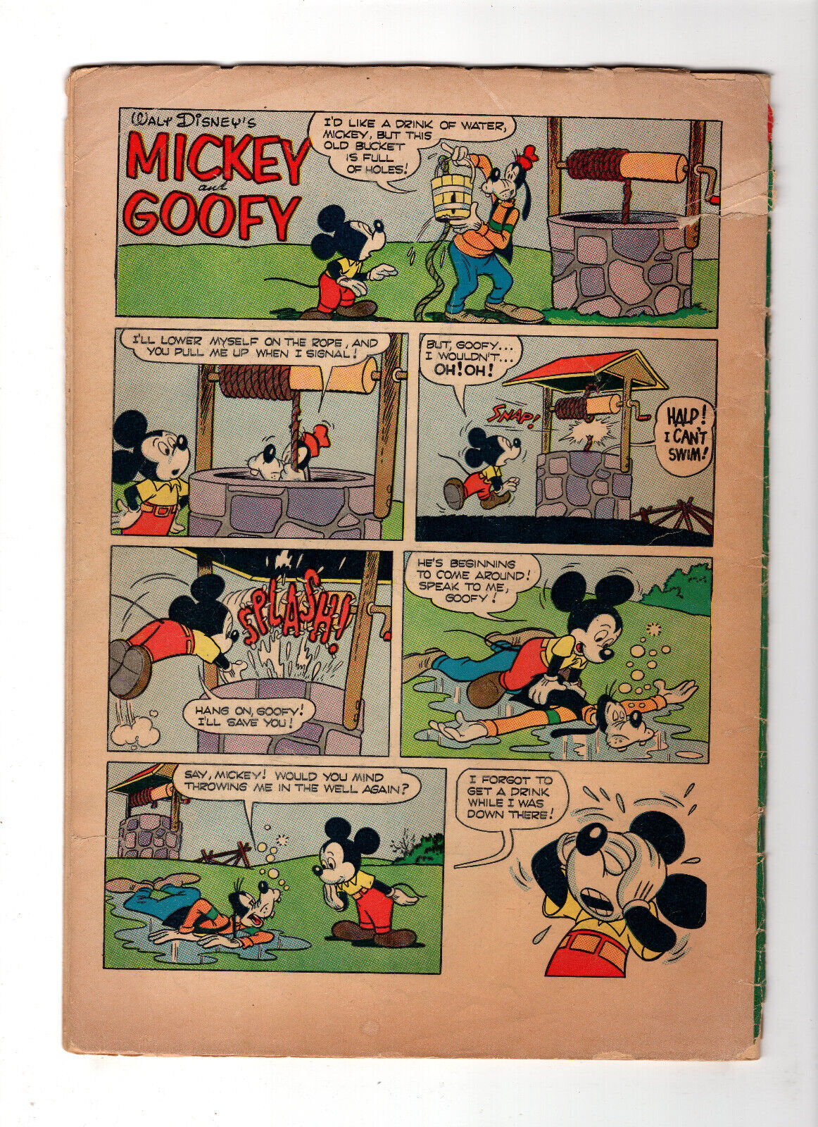 Walt Disney S Mickey Mouse 38 1954 Dell Comics Comic Books