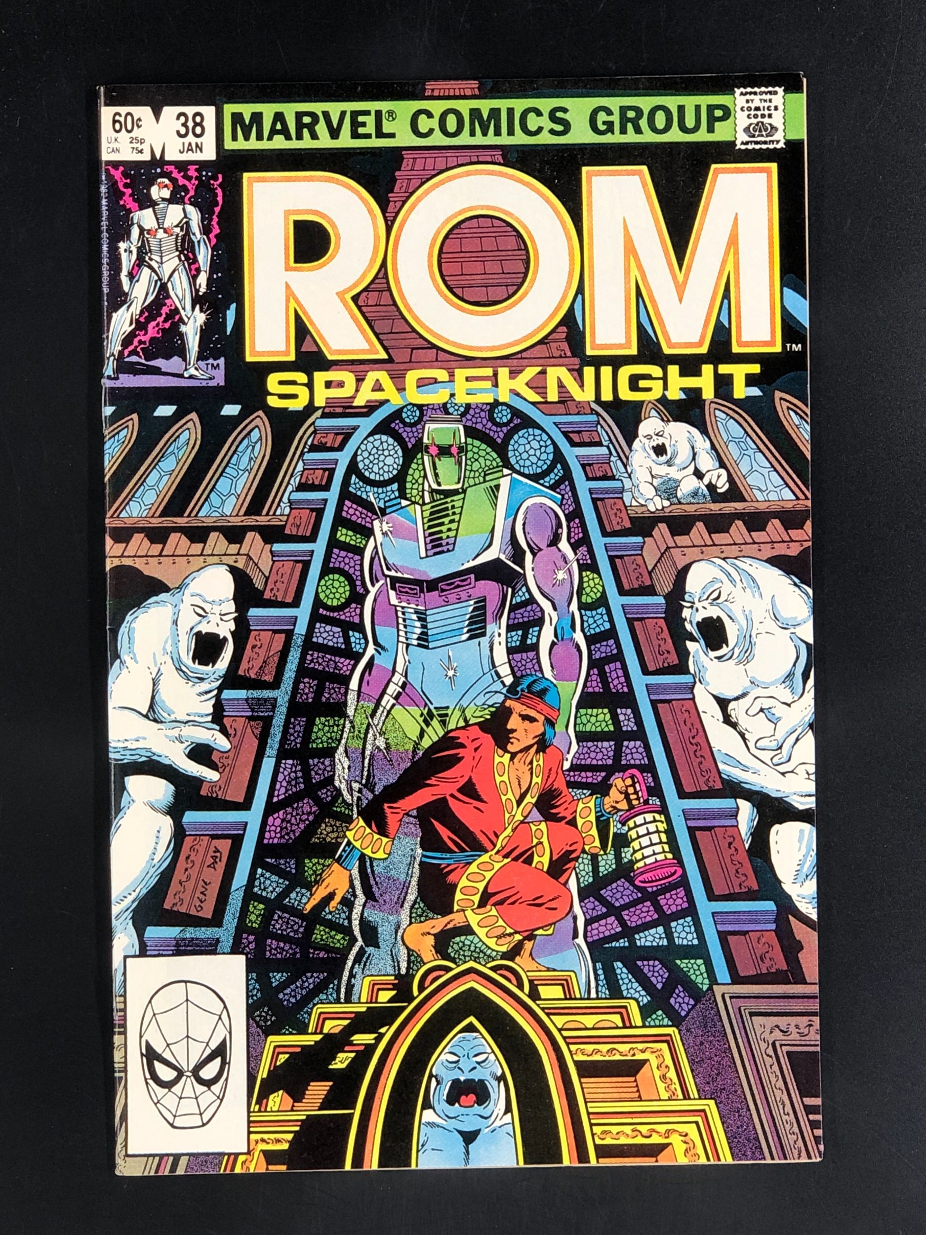 Rom #38 (1983) 1st Appearance of Doctor Dredd, a Powerful Dire Wraith ...