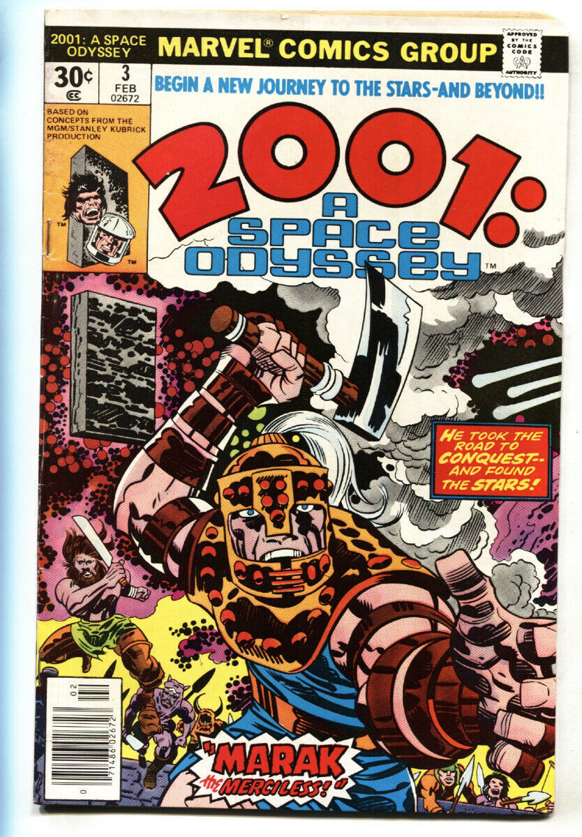 2001 #3-comic book-JACK KIRBY ART-1977-MARVEL | Comic Books - Bronze ...