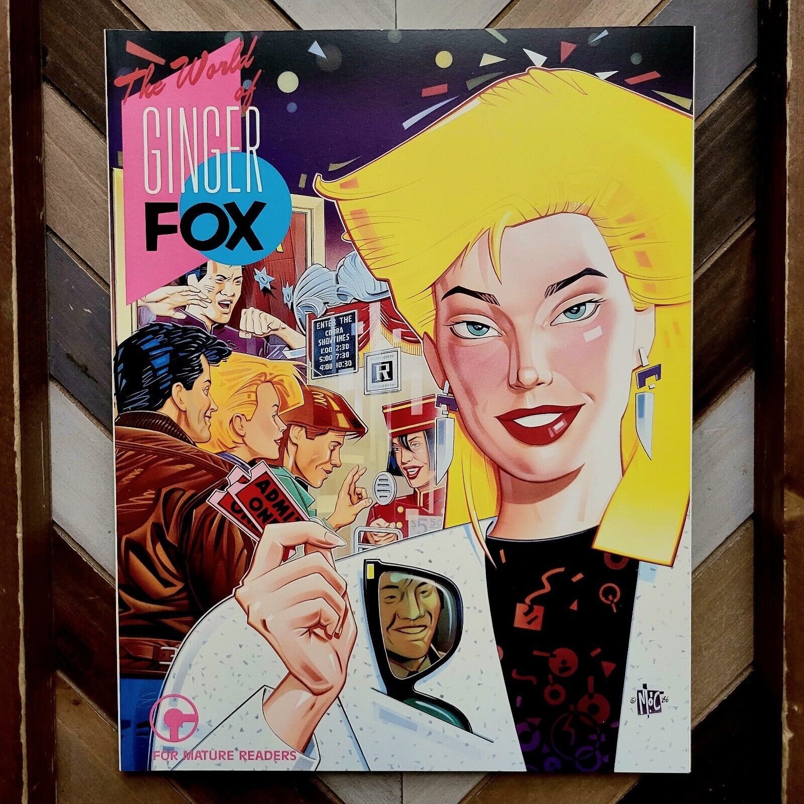 The World of Ginger Fox Vol.1 NM (1986 Comico Comics) Graphic Novel | Mike Baron | Comic Books ...