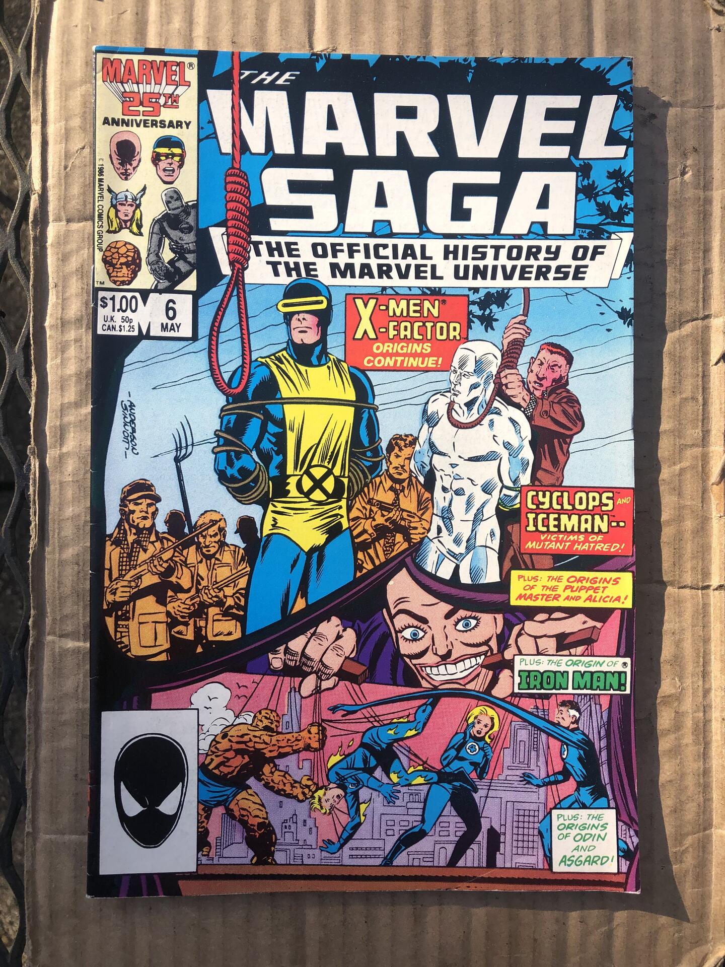 The Marvel Saga The Official History of the Marvel Universe #6 (1986 ...