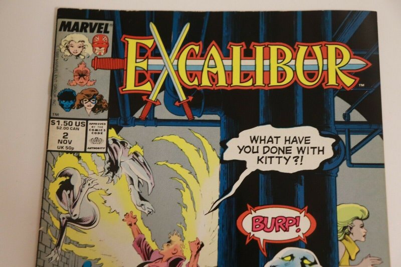 Excalibur Issue #2 Marvel 1988 | International - Comic Books, Planeta ...