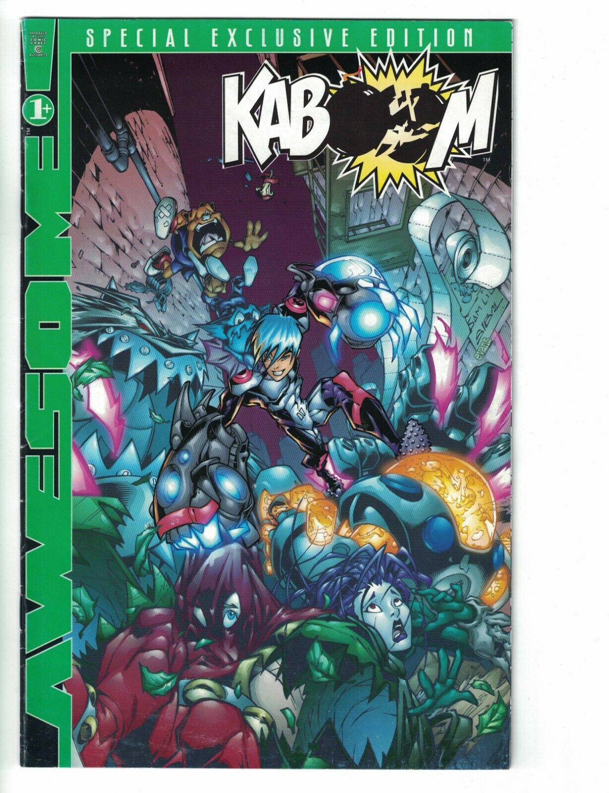 The Coven/Kaboom Preview #1 - special red foil exclusive edition - awesome 1997 | Comic Books ...