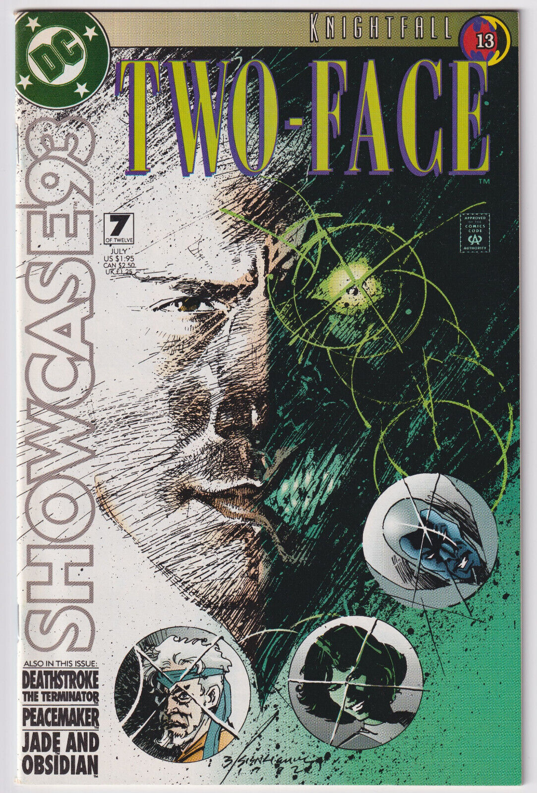 DC Comics! Showcase 93 Batman Knightfall #13! Two-Face! | Comic Books ...