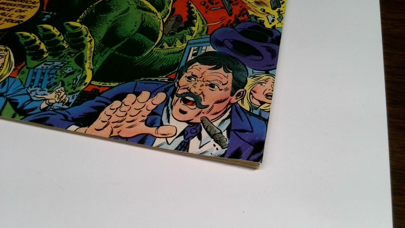 GODZILLA #1 first Marvel App. 1977 Trimpe Jimmy Woo SHEILD Nick Fury ...