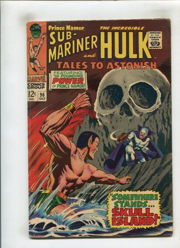Tales to Astonish #96 (3.5) Somewhere Stands Skull Island!! 1967 ...