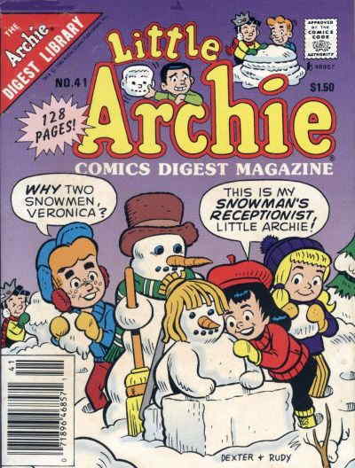 Little Archie Comics Digest Magazine #41 (Newsstand) FN; Archie | we ...