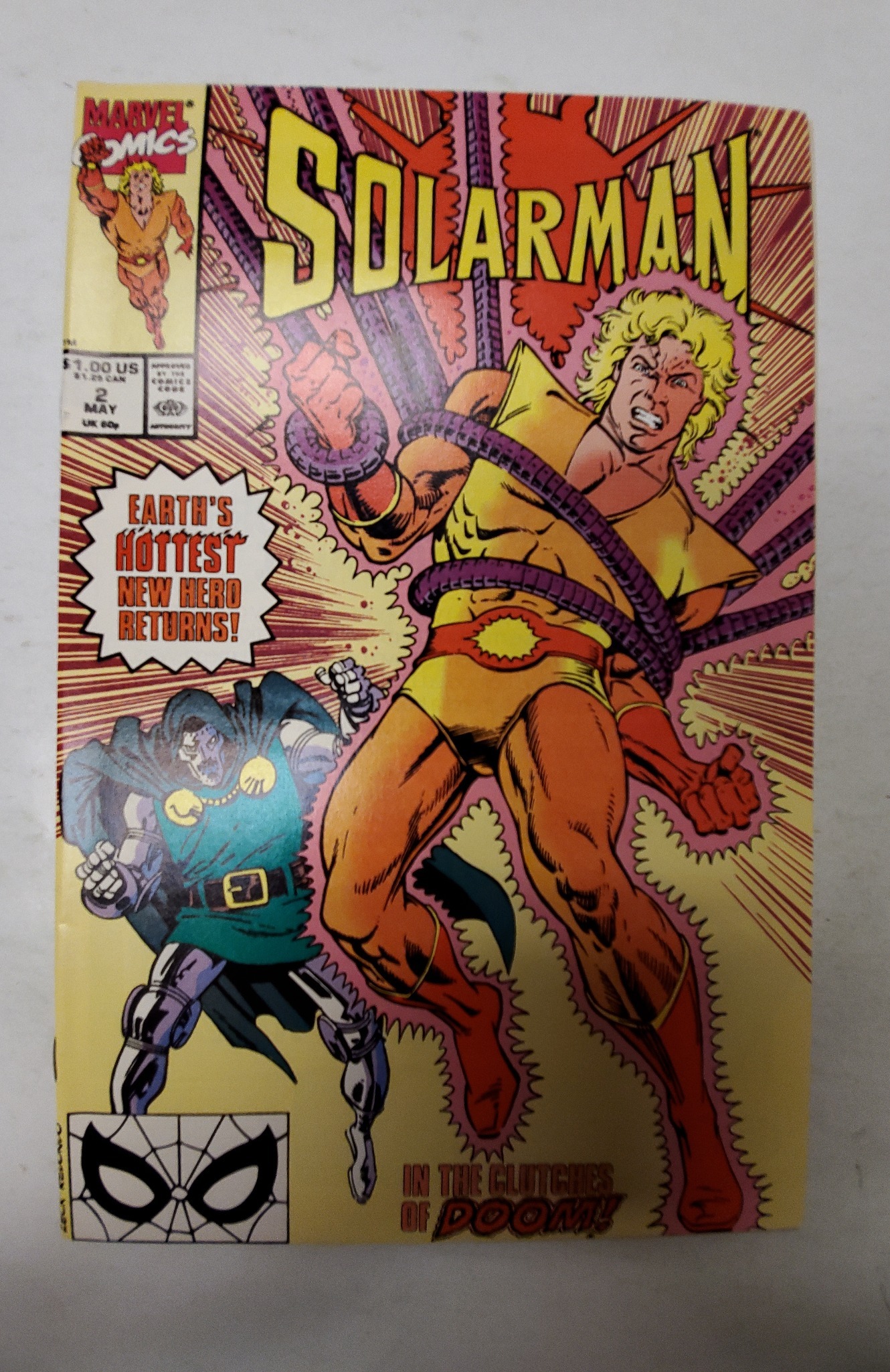 Solarman #2 (1989) NM Marvel Comic Book J706 | Comic Books - Copper Age ...