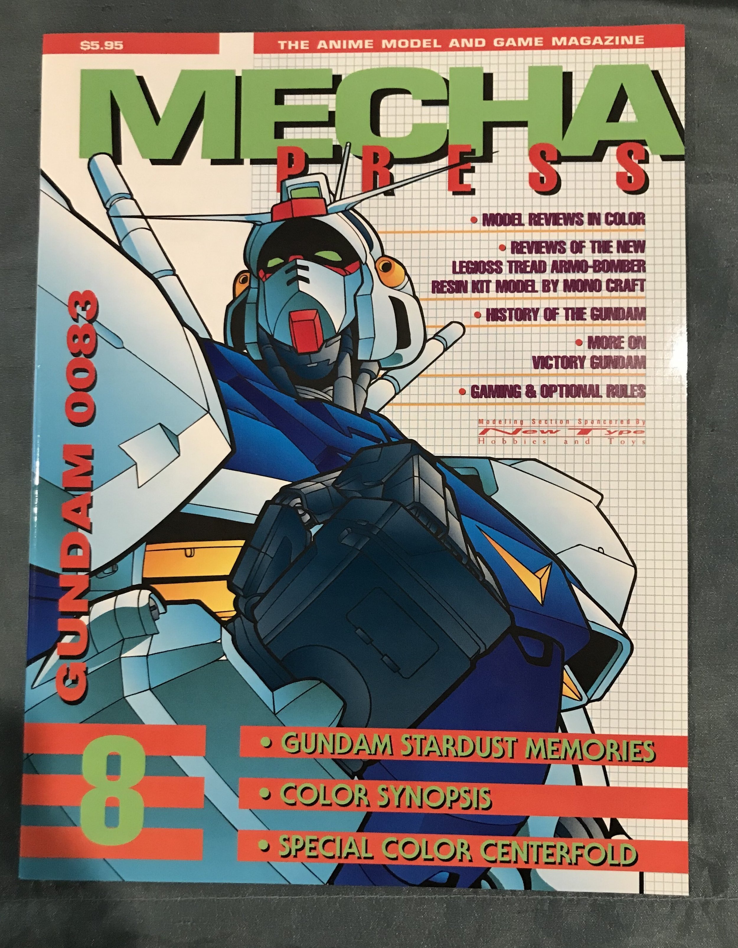 Mecha Press #8 - Gundam 0083 | Comic Collectibles - Magazines / HipComic