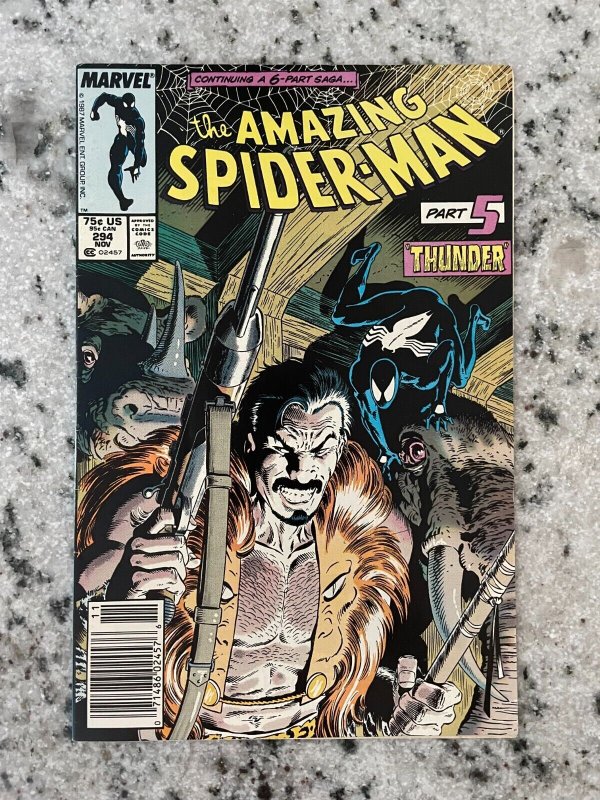 Amazing Spider-Man # 294 NM Marvel Comic Book Goblin Rhino Vulture Doc ...