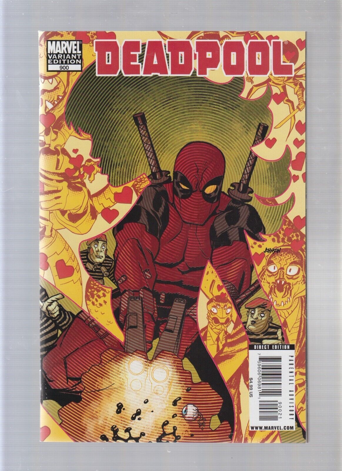 Deadpool #900 - Dave Johnson Art/Variant Edition! (9.0) 2009 | Comic ...