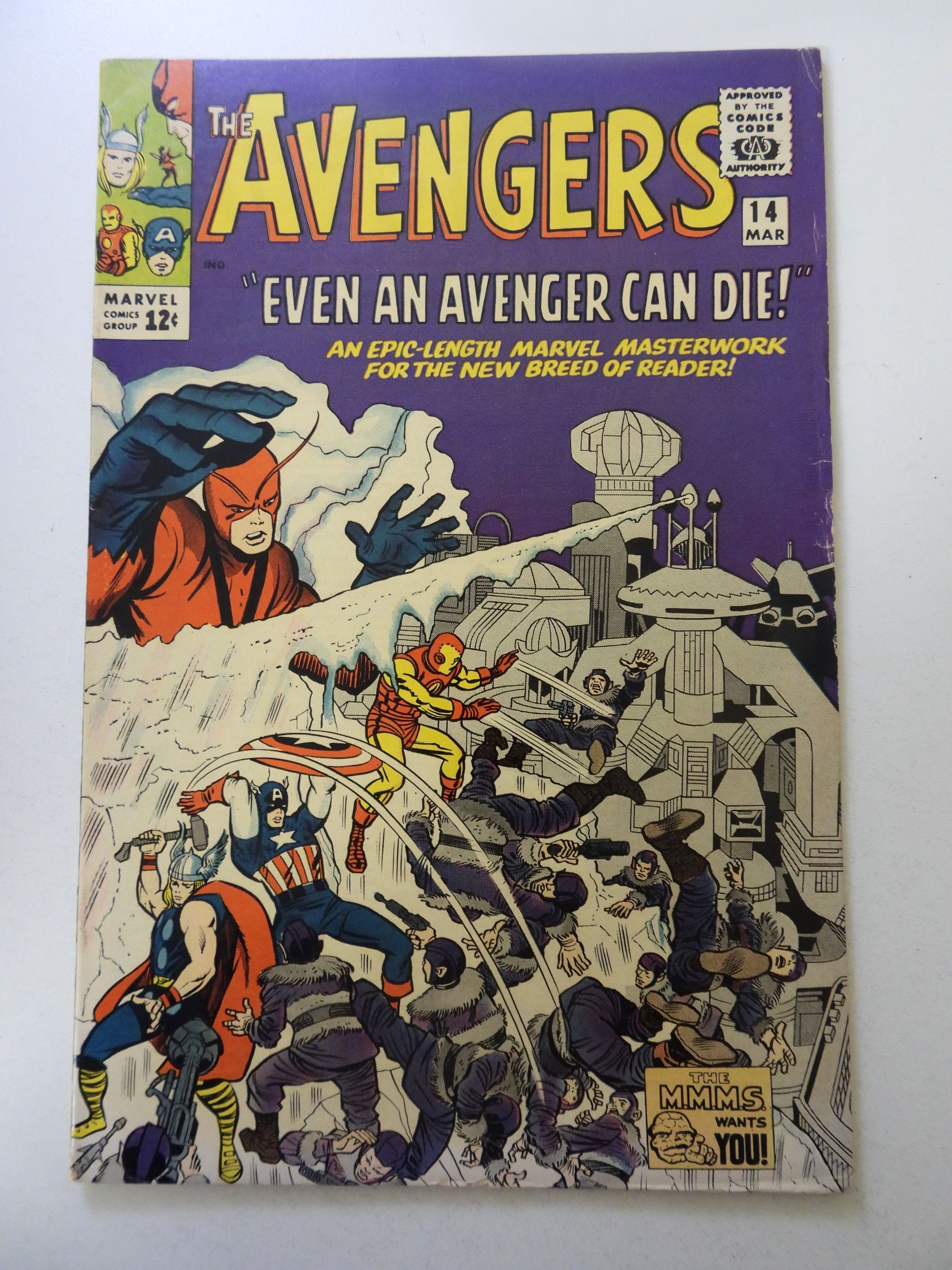 The Avengers #14 (1965) FN/VF condition | Comic Books - Silver Age, Marvel, Avengers, Superhero ...