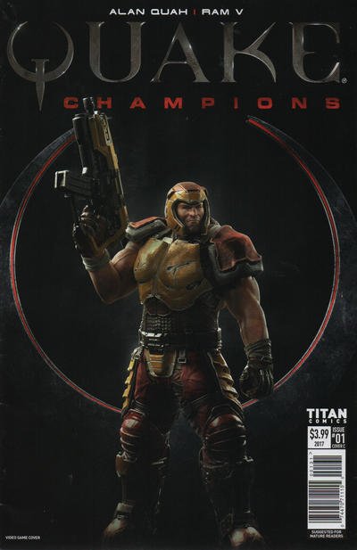 Quake Champions #1C FN ; Titan | Video Game Cover Variant | Comic Books ...