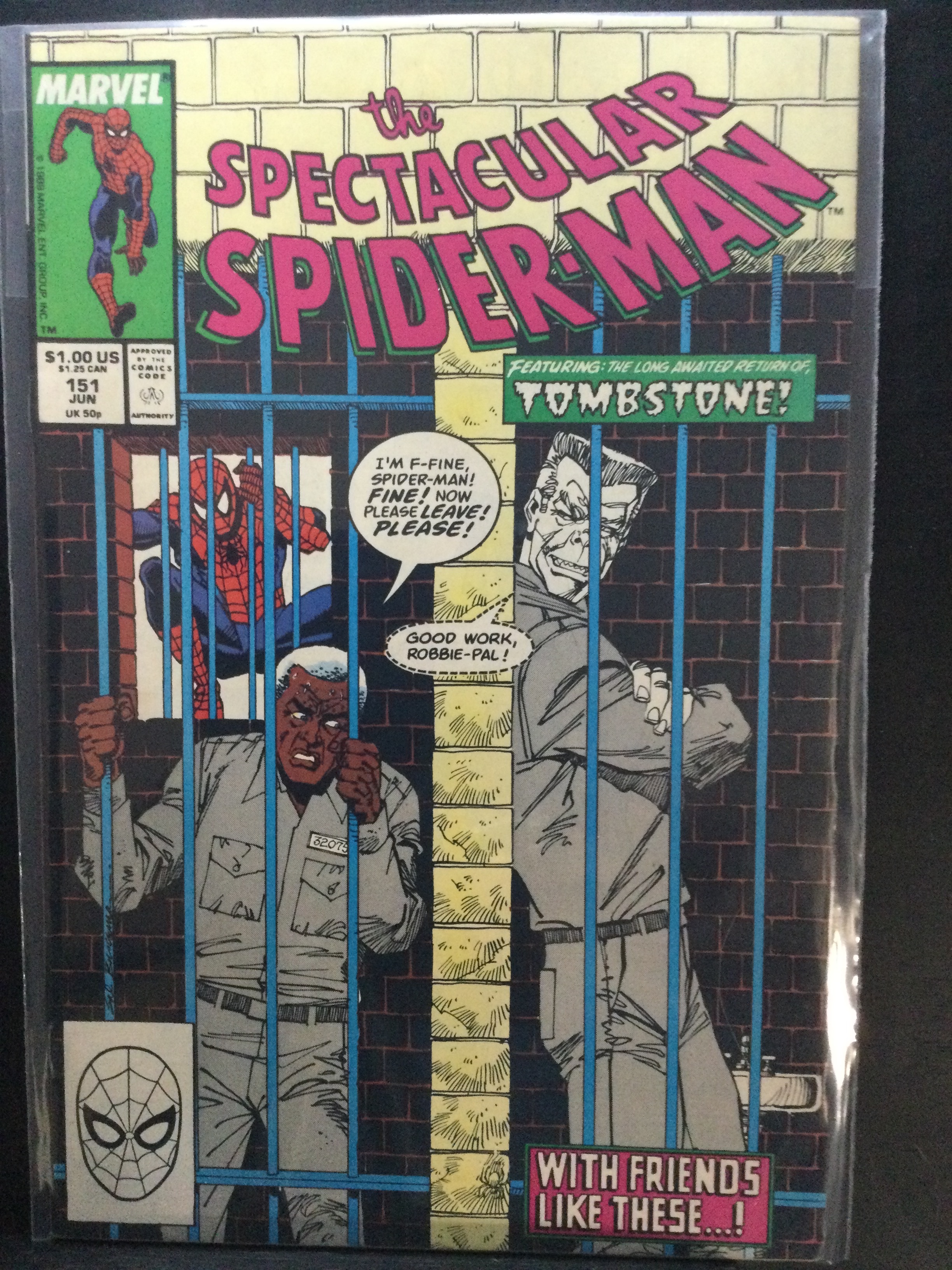 The Spectacular Spider-Man #151 Direct Edition (1989) | Comic Books ...