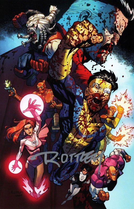 Invincible #8 SDCC 2022 Color Virgin Variant Signed by Ryan Ottley 9.4 ...