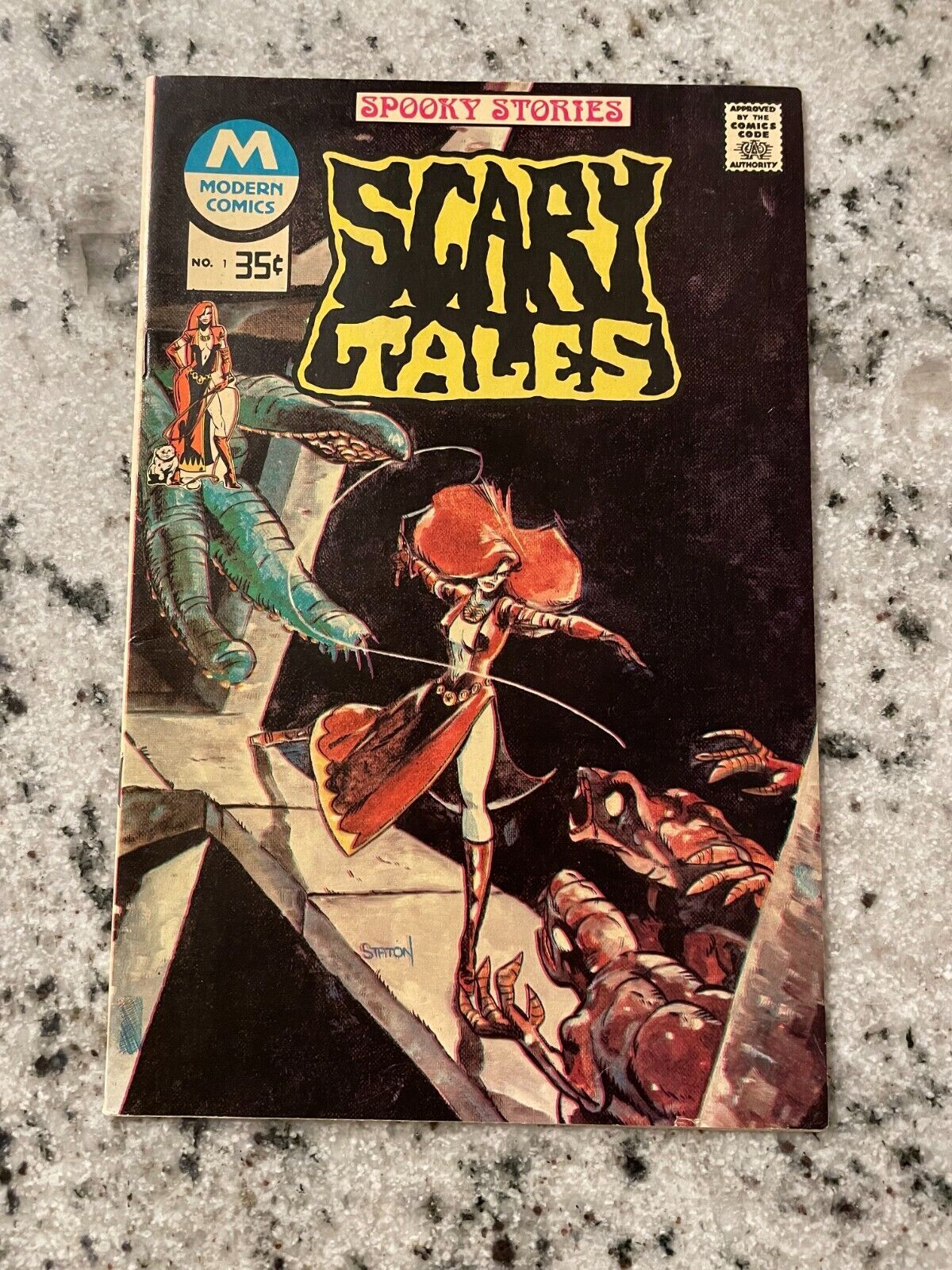 Scary Tales # 1 NM Modern Comics Comic Book Look Out Sci-Fi Fantasy RF8 ...
