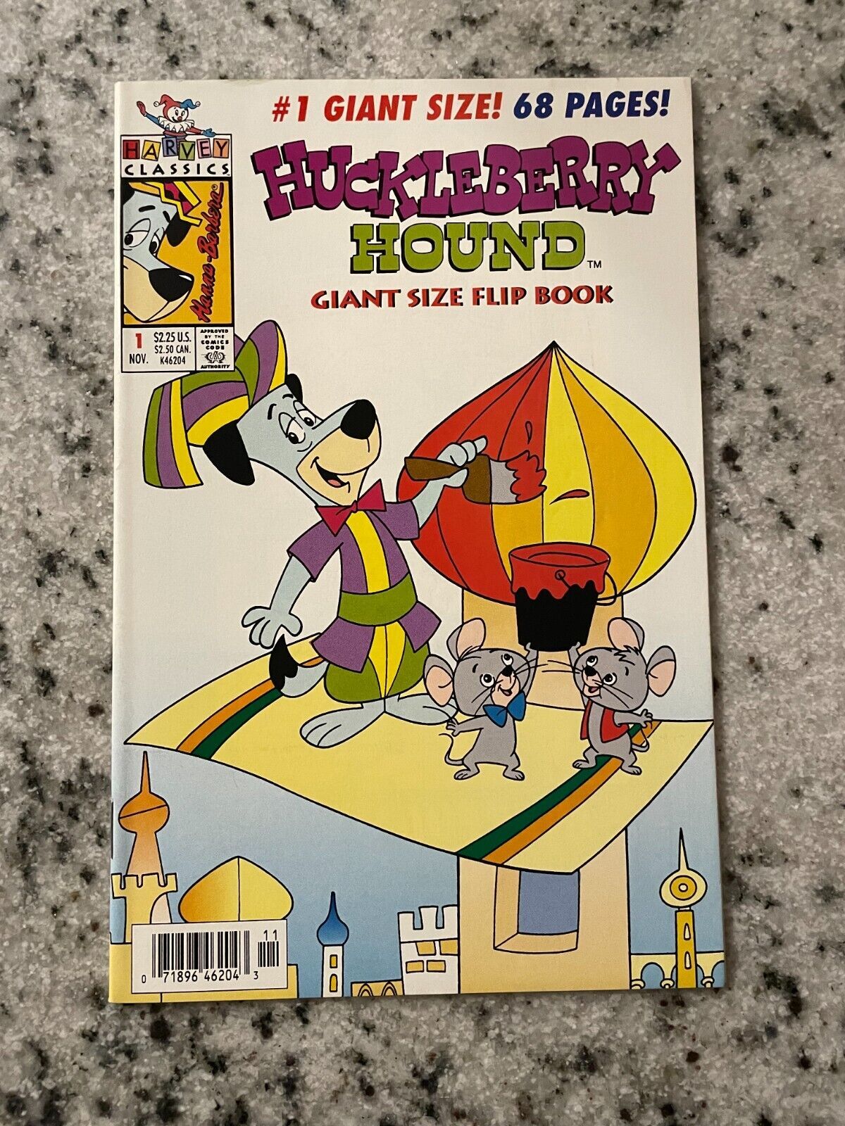 Huckleberry Hound # 1 NM Harvey Classics Comic Book Hanna Barbera ...
