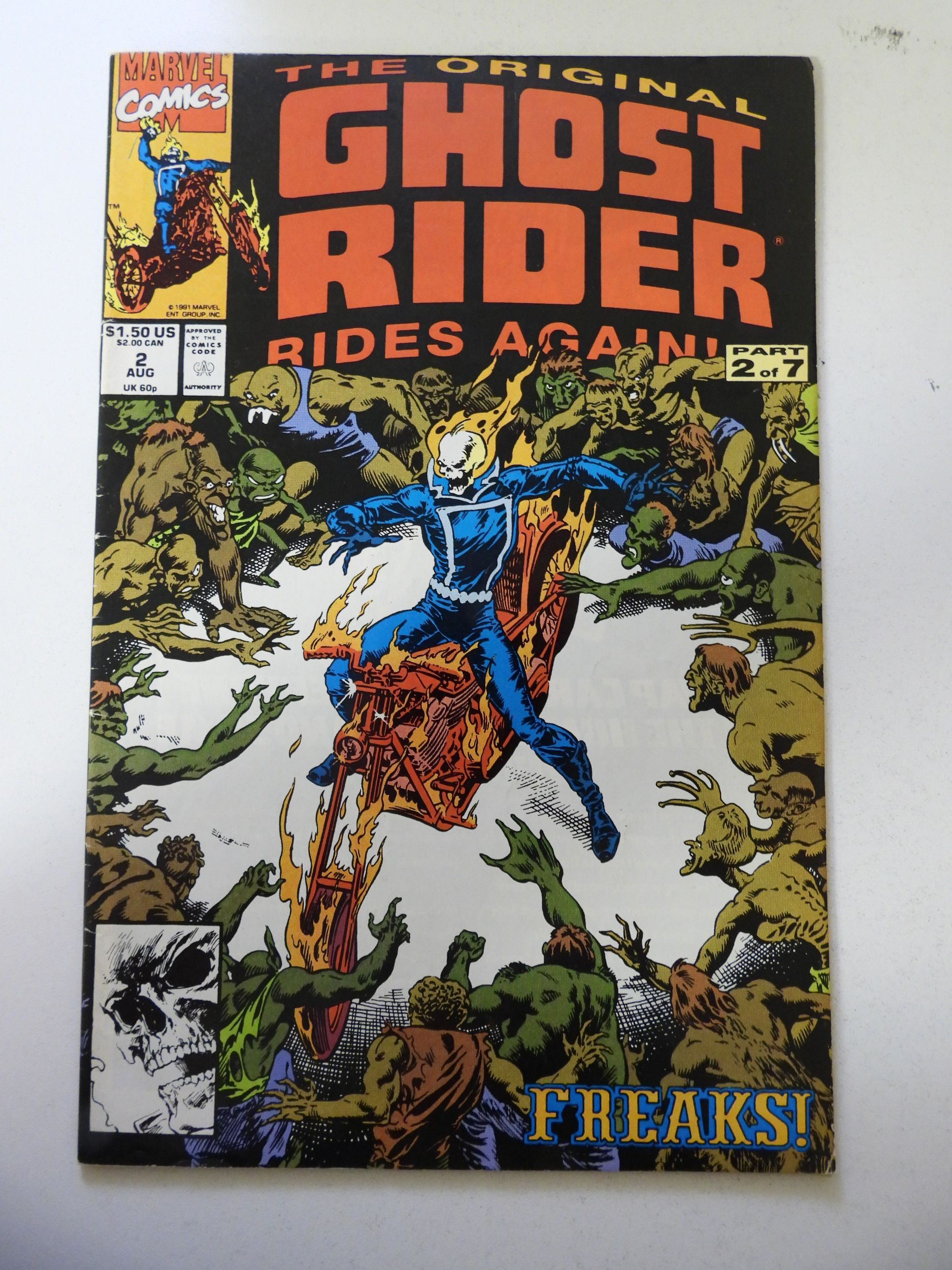 The Original Ghost Rider Rides Again #2 (1991) | Comic Books - Copper ...