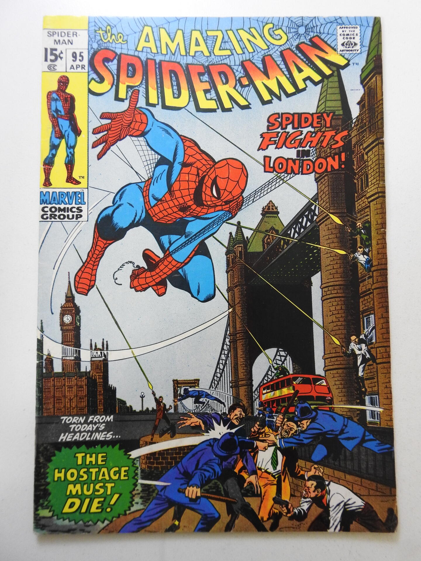 The Amazing Spider-Man #95 (1971) VG Condition! | Comic Books - Bronze ...