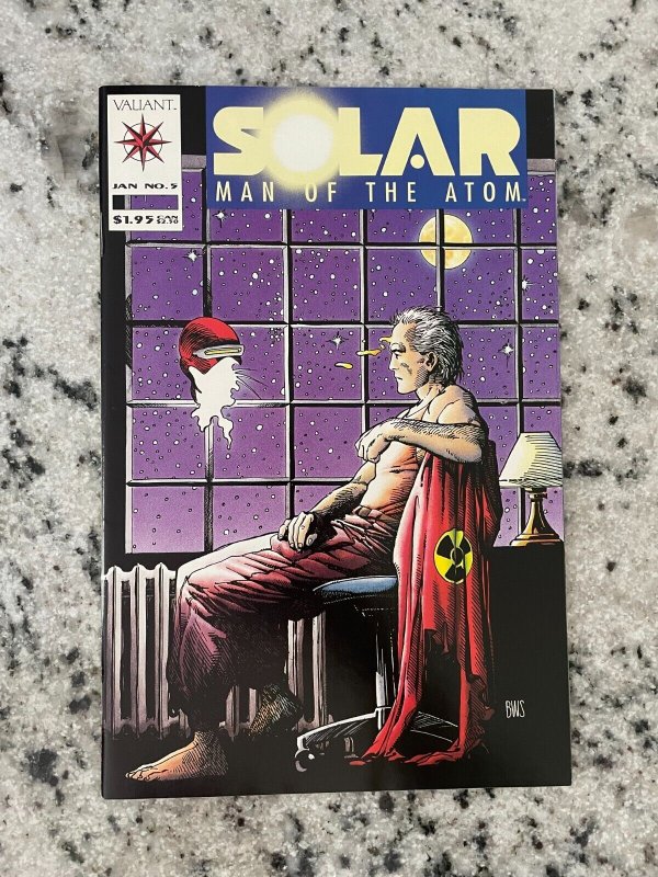 Solar Man Of The Atom #5 NM Valiant Comic Book Barry Smith Series Pre ...