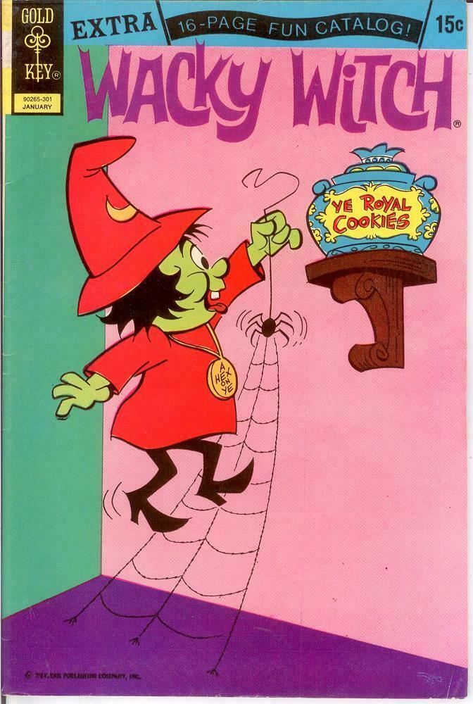 Wacky Witch (1971-1975 GK) 9 VF Jan. 1972 Comics Book | Comic Books ...