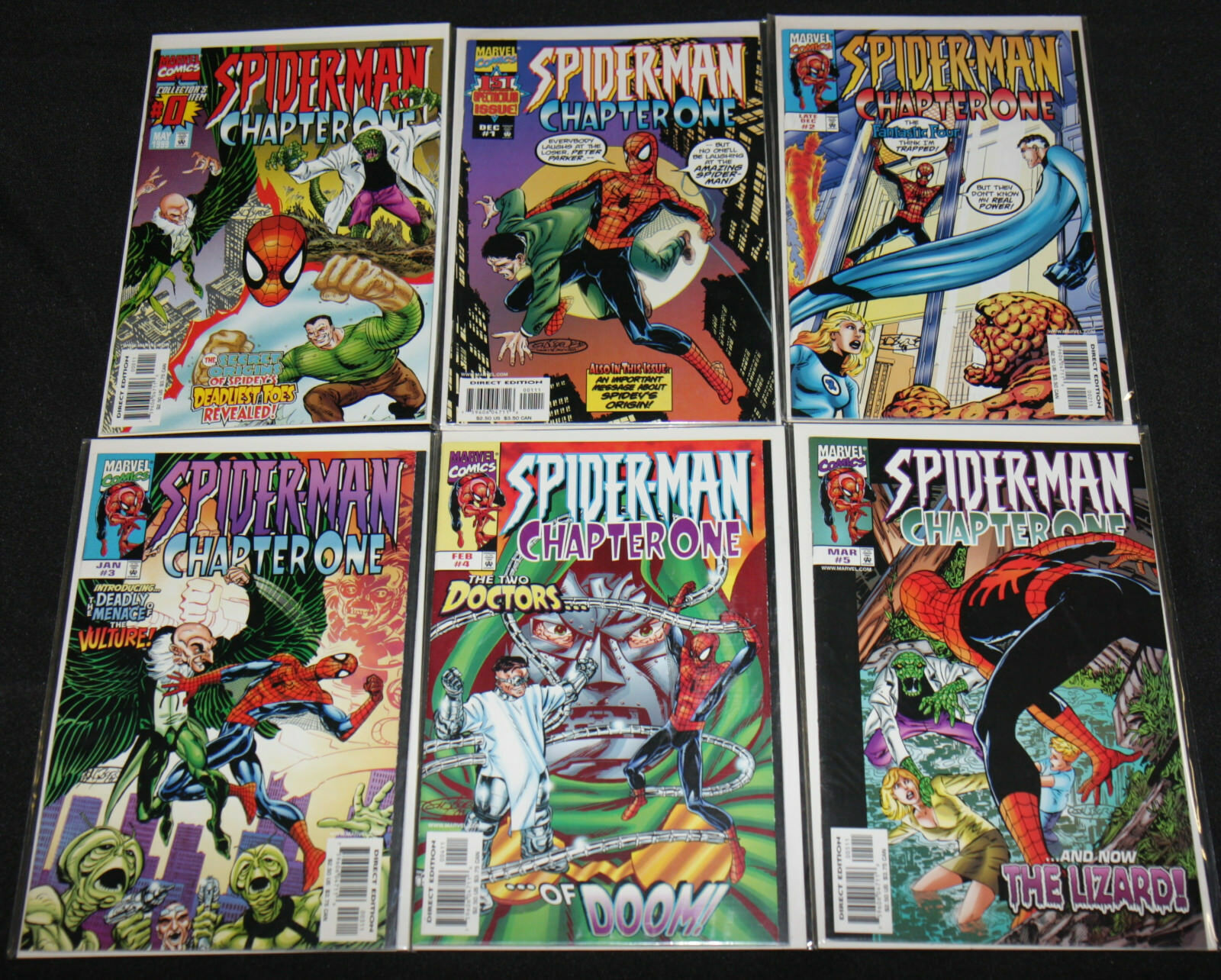 Modern Marvel SPIDER-MAN: CHAPTER ONE #0-12 - 13pc Mid Grade Comic Lot ...