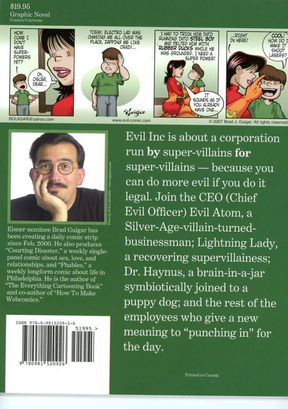 Evil Inc. Annual Report Trade Paperback Set 1,2,3,4 (Cover Prices $82. ...