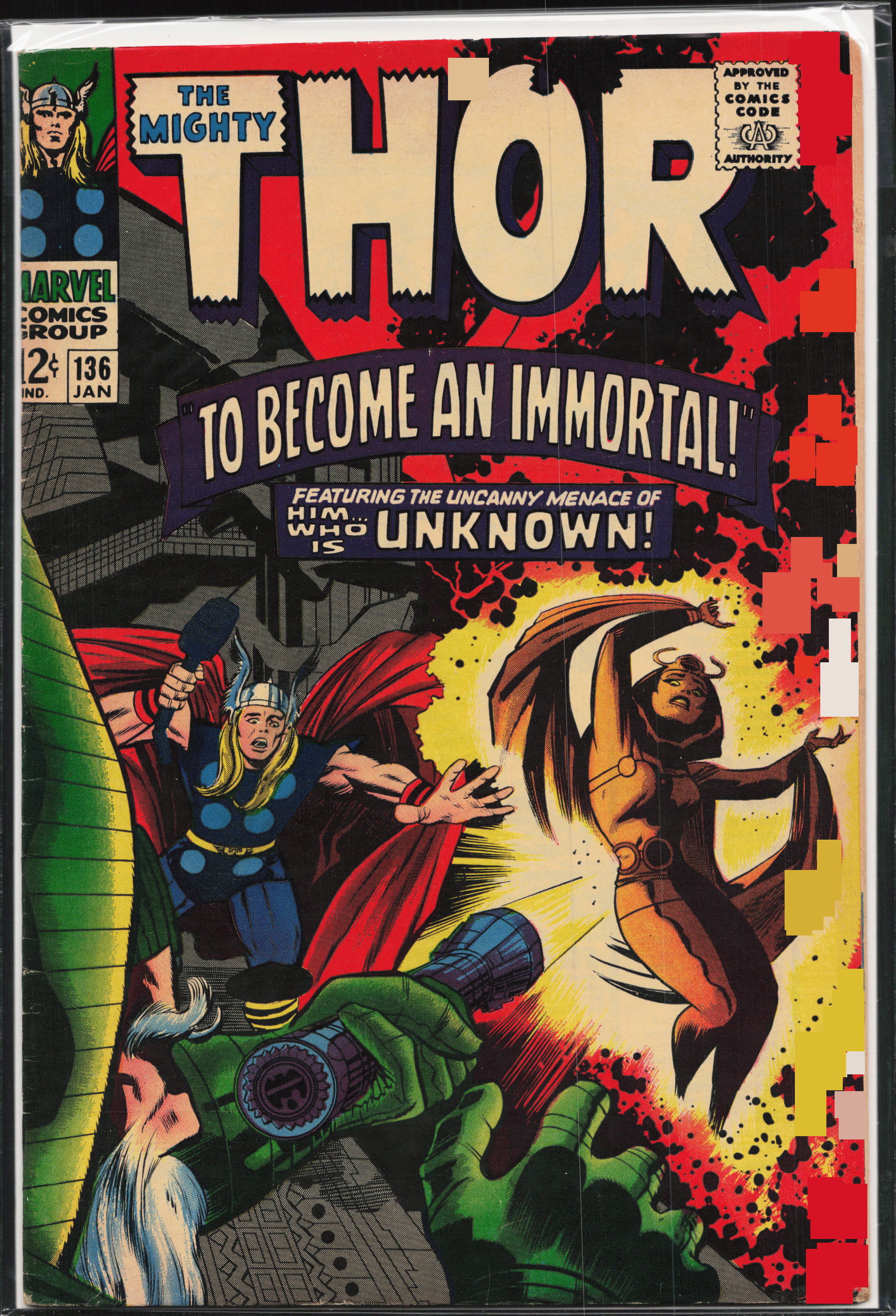 Thor #136 (1967) Thor [Key Issue] | Comic Books - Silver Age, Marvel ...