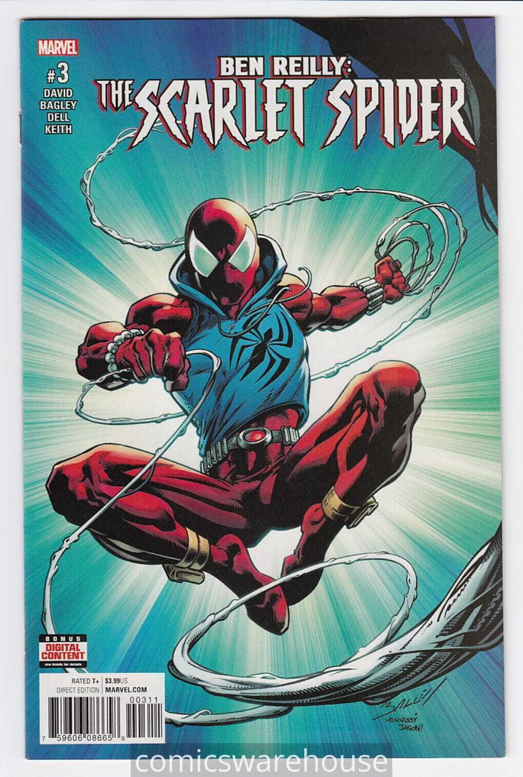 BEN Reilly Scarlet Spider (2017 Marvel) #3 NM A76029 | Comic Books ...