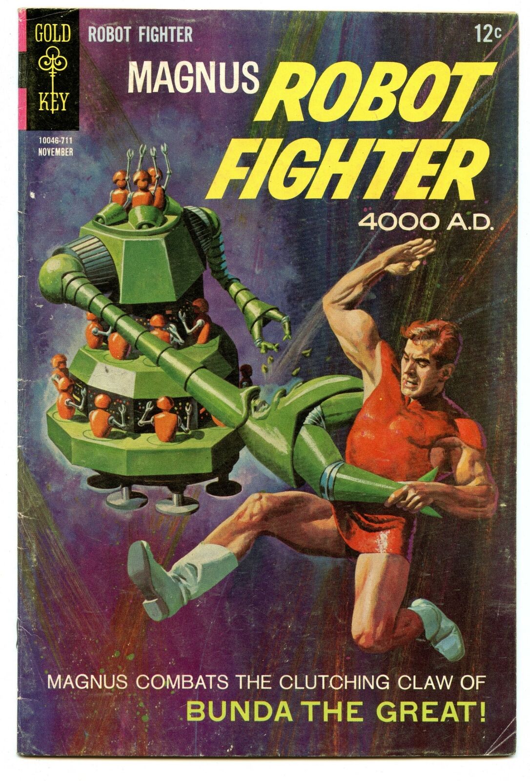 Magnus Robot Fighter 20 Nov 1967 VG/FI (5.0) / HipComic