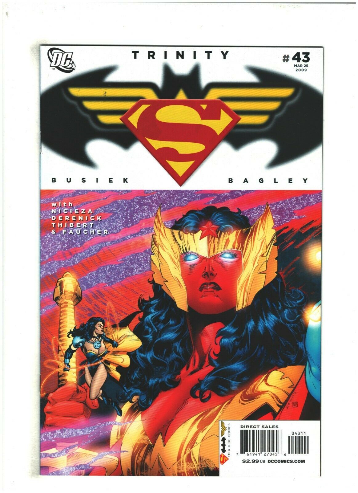 Trinity #43 NM- 9.2 DC Comics 2009 Superman, Batman & Wonder Woman ...