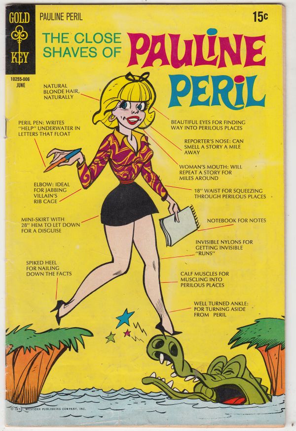 The Close Shaves of Pauline Peril #1 (Jun-70) FN+ Mid-High-Grade ...