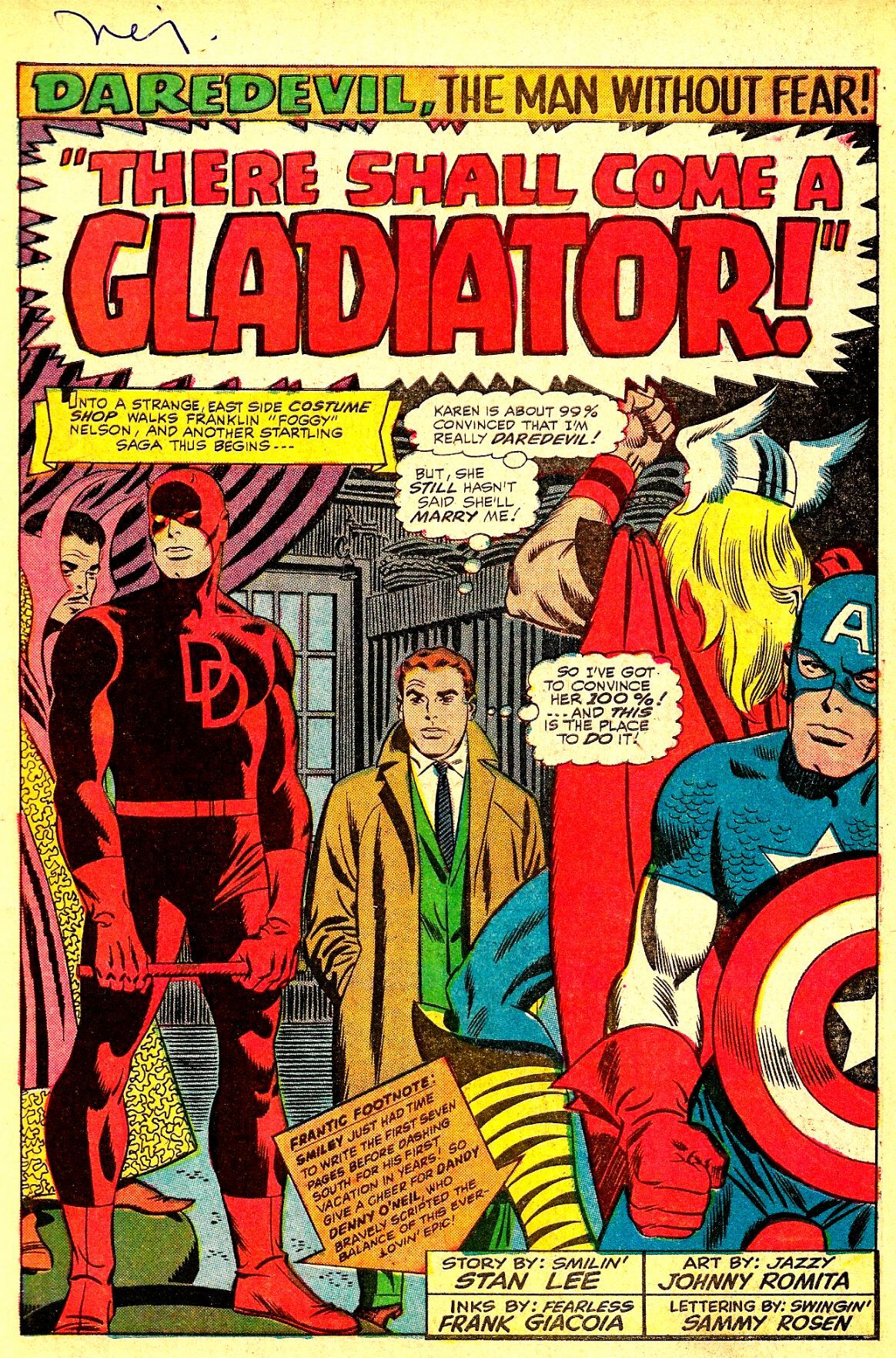 DAREDEVIL #18 (July1966) 5.0 VG/FN John Romita! 1st Appearance of ...