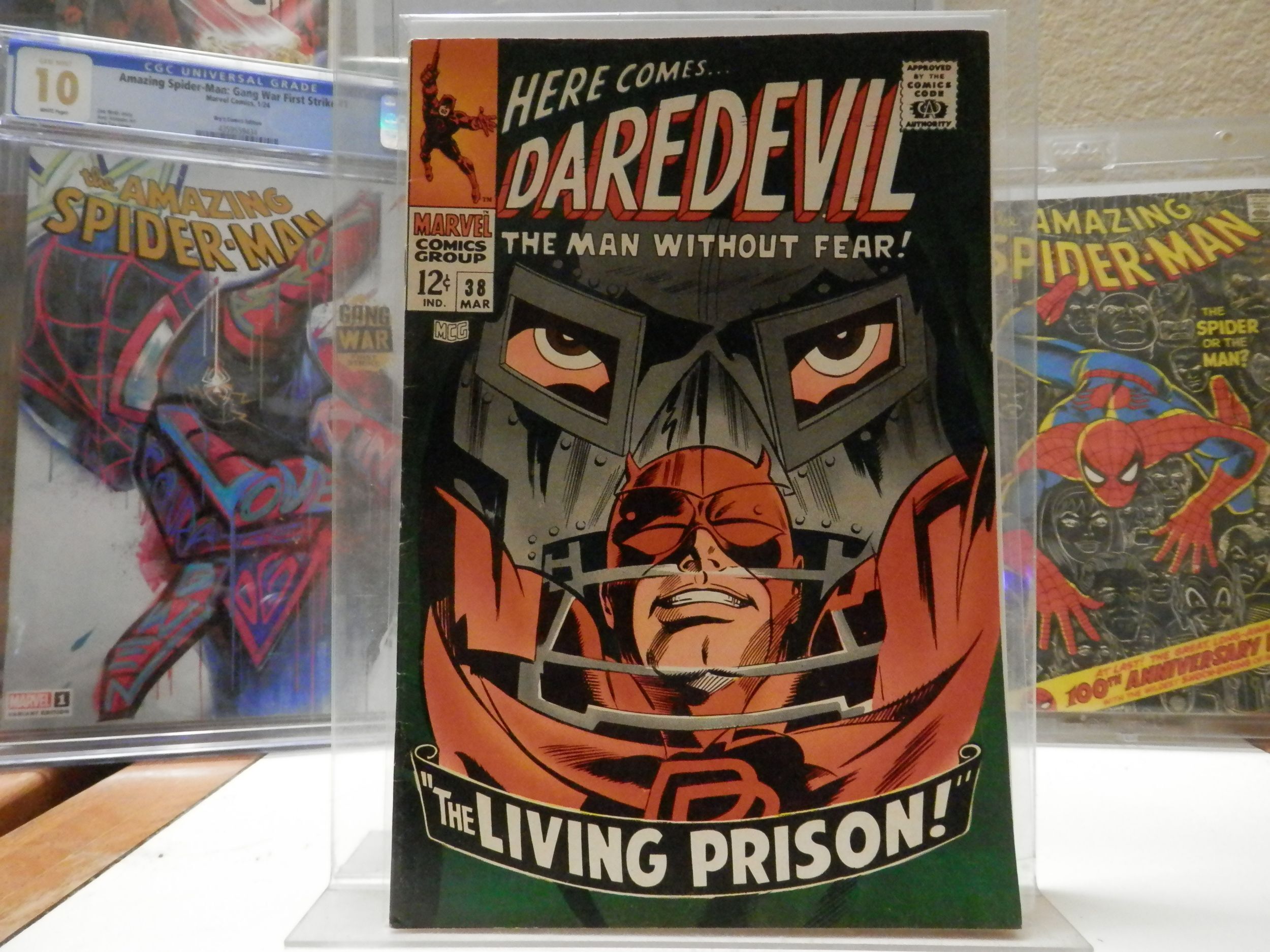 Daredevil #38 (1968) (3.5) (Iconic cover art by Gene Colan) | Comic ...