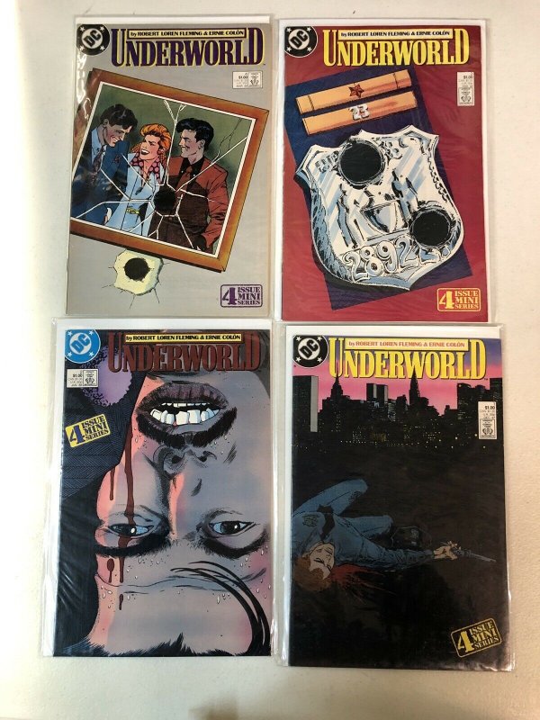 Underworld (1987) #1 2 3 4 1-4 (VF/NM) Complete Set Ernie Colon art DC ...
