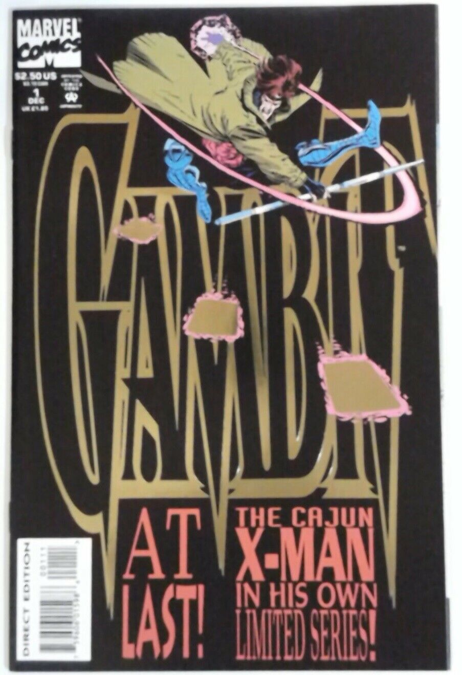 Gambit #1 (December 1993, Marvel Comics) NM Unread Comic Comics book ...