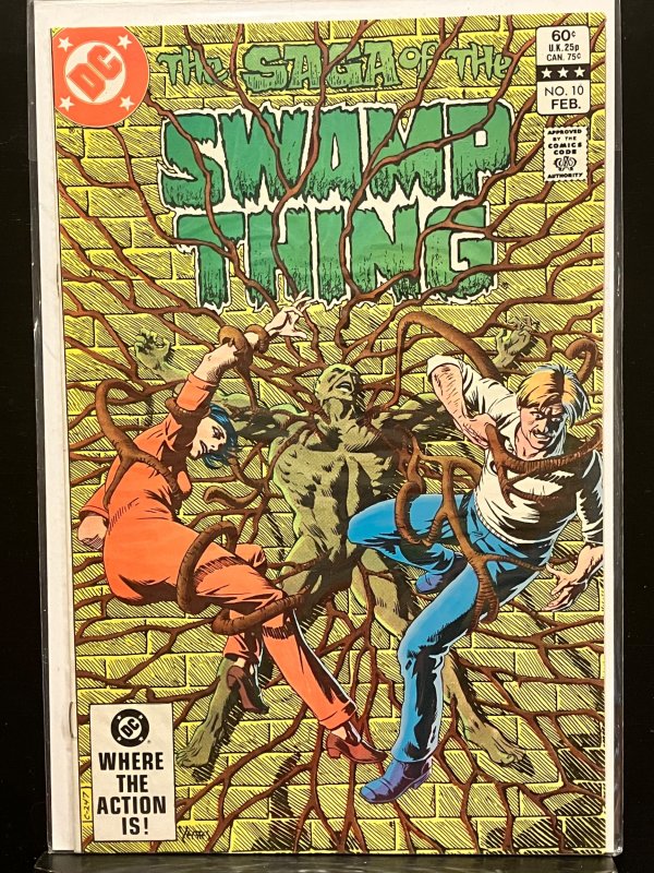 The Saga of Swamp Thing #10 (1983) | Comic Books - Bronze Age, DC ...