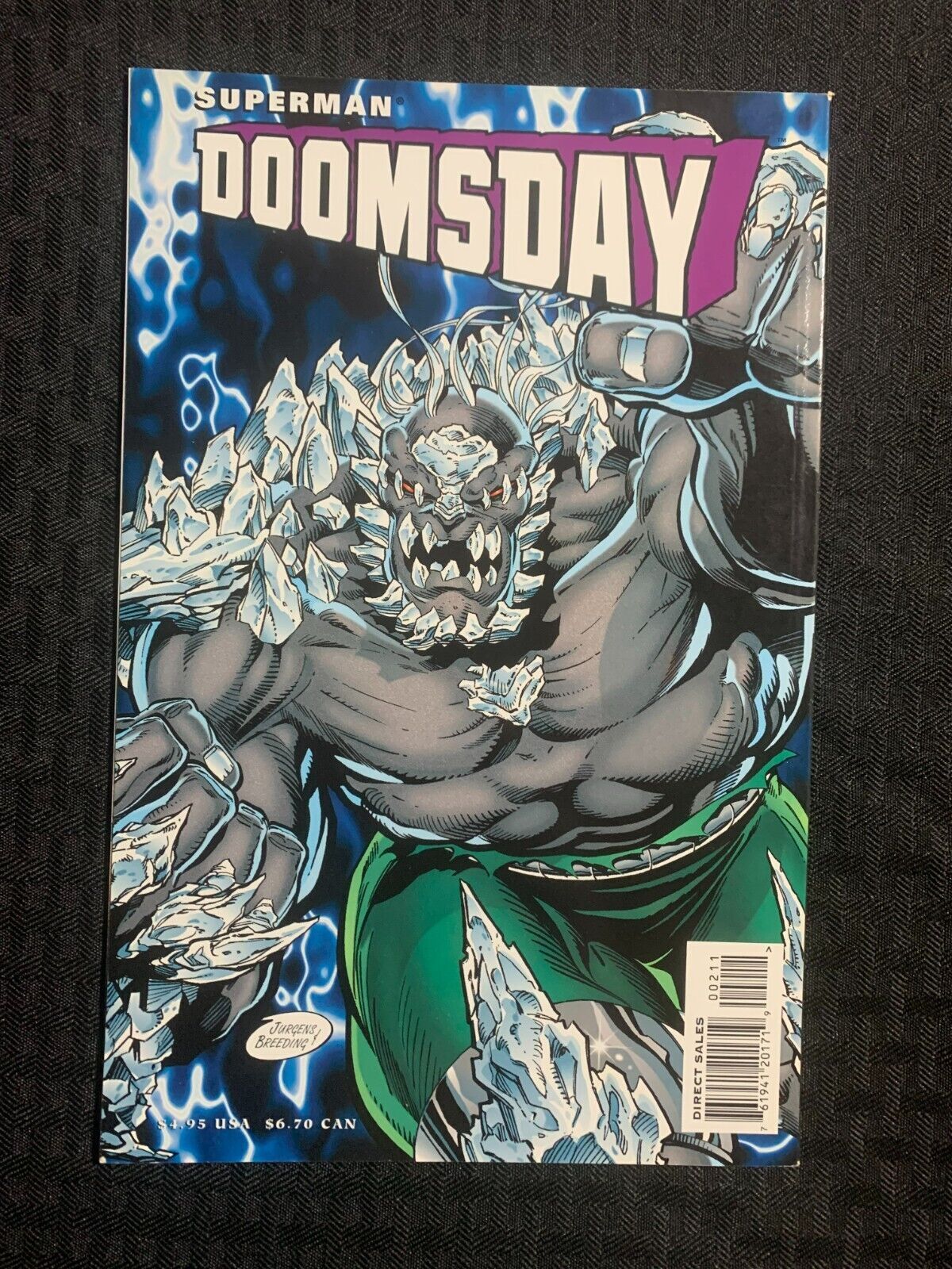 1994 SUPERMAN DOOMSDAY Hunter Prey Book #2 SC VF+ 8.5 DC Comics ...
