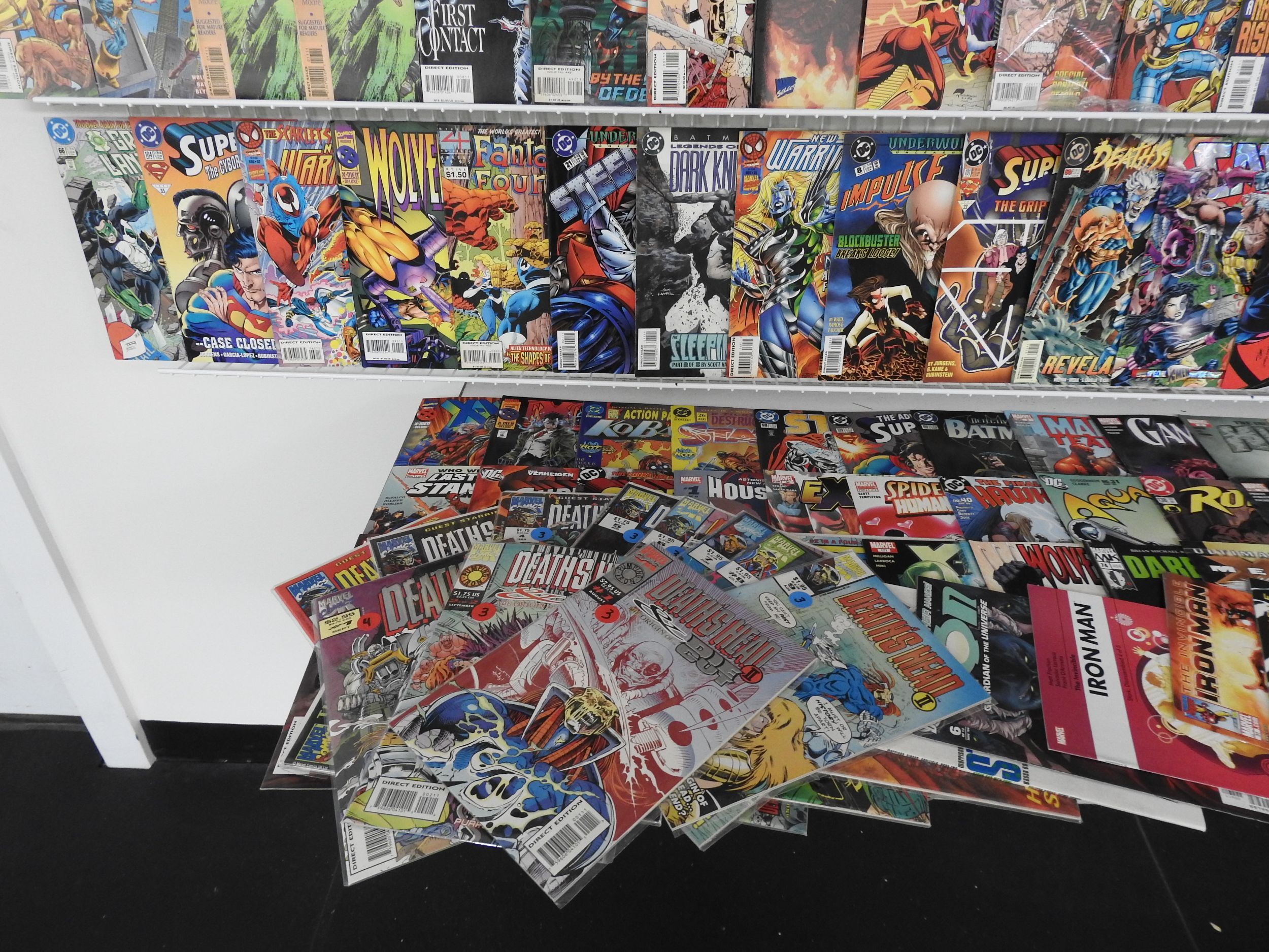 Huge Lot 210+ Comics W/ Batman, Superman, X-Men, +More! Avg FN ...