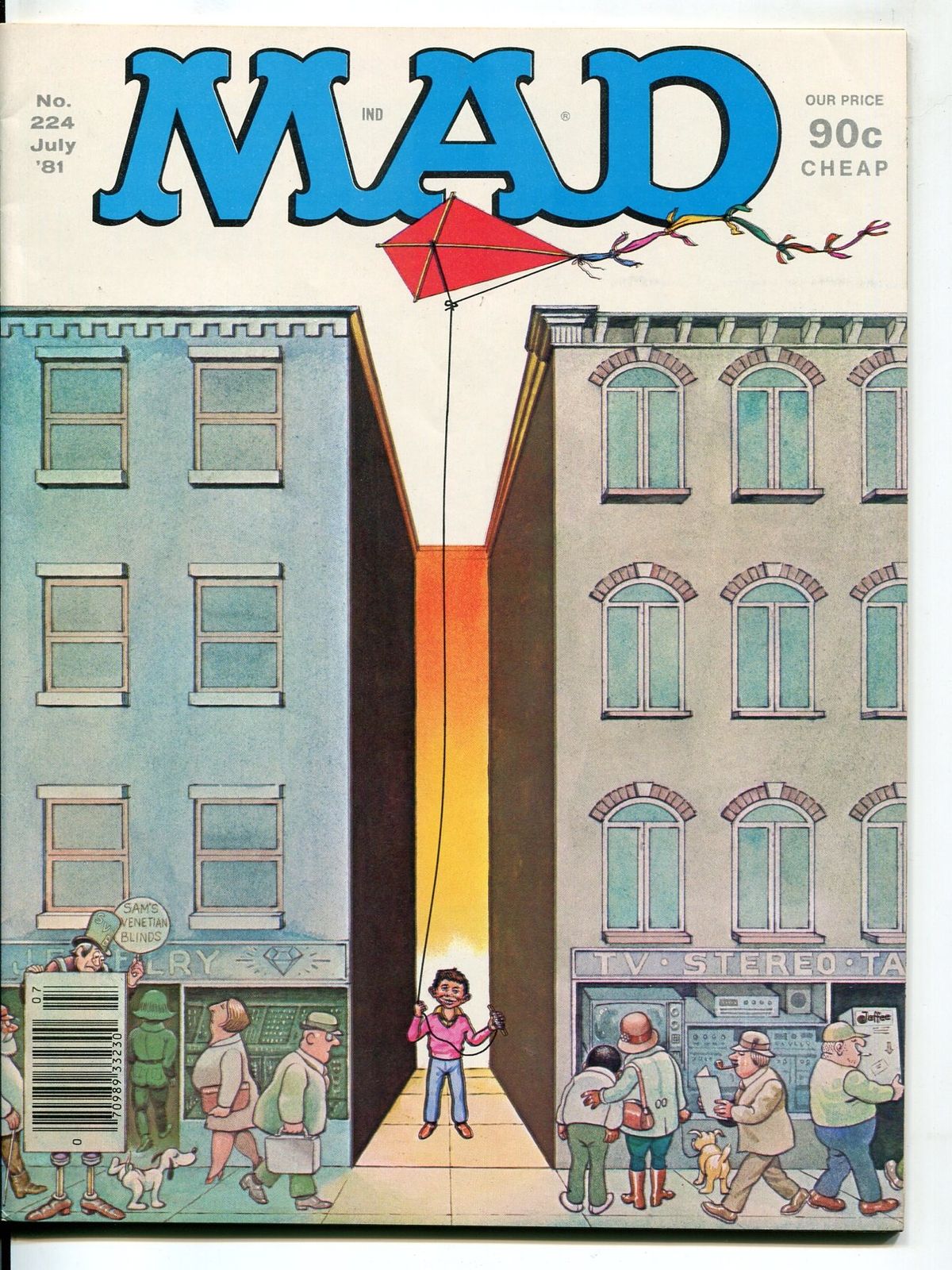 Mad-Magazine-#224-July-1981-Mort Drucker-Don Martin-David Berg-Popeye ...