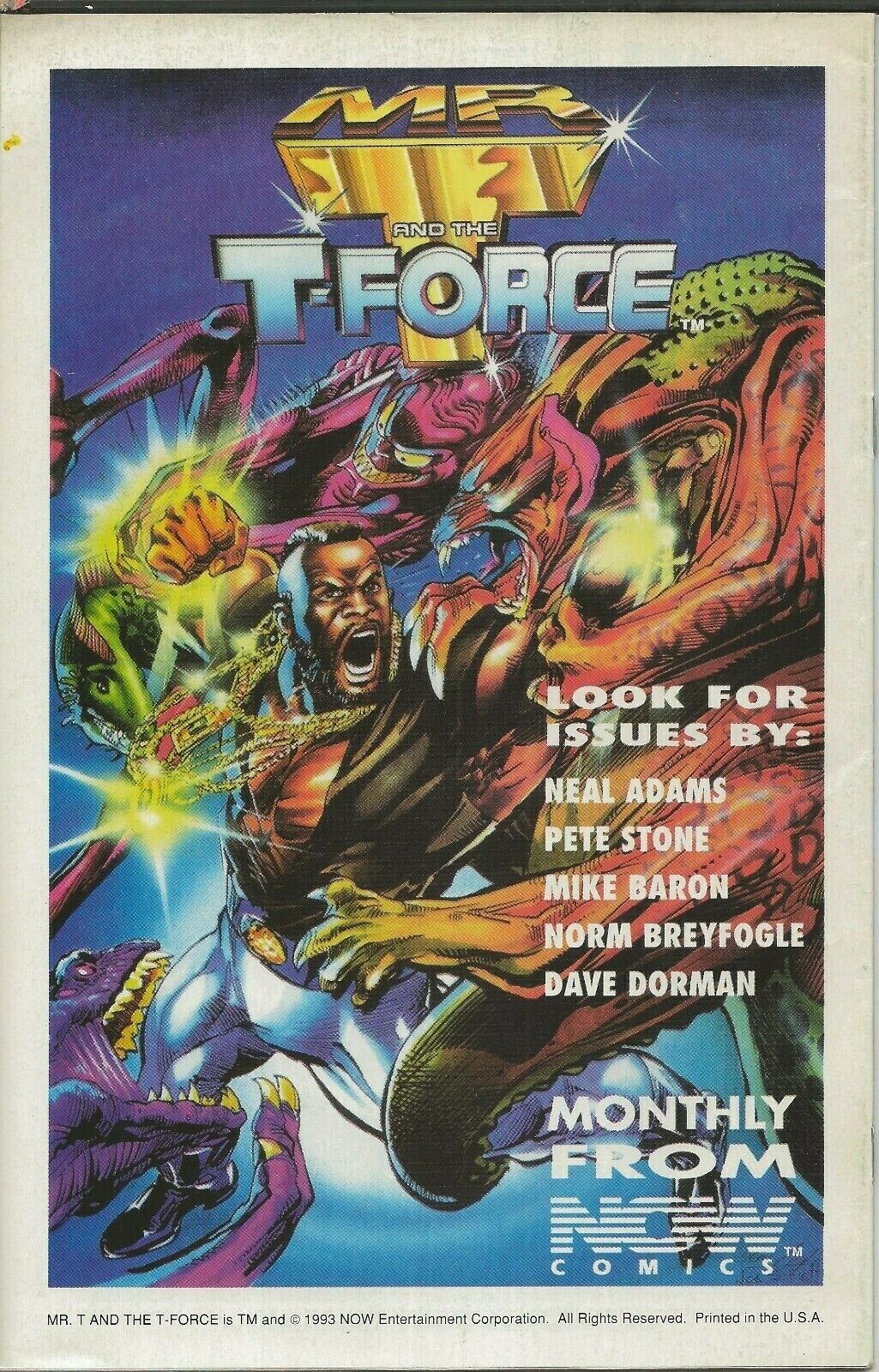 New Adventures of Speed Racer #1 ORIGINAL Vintage 1993 Now Comics ...