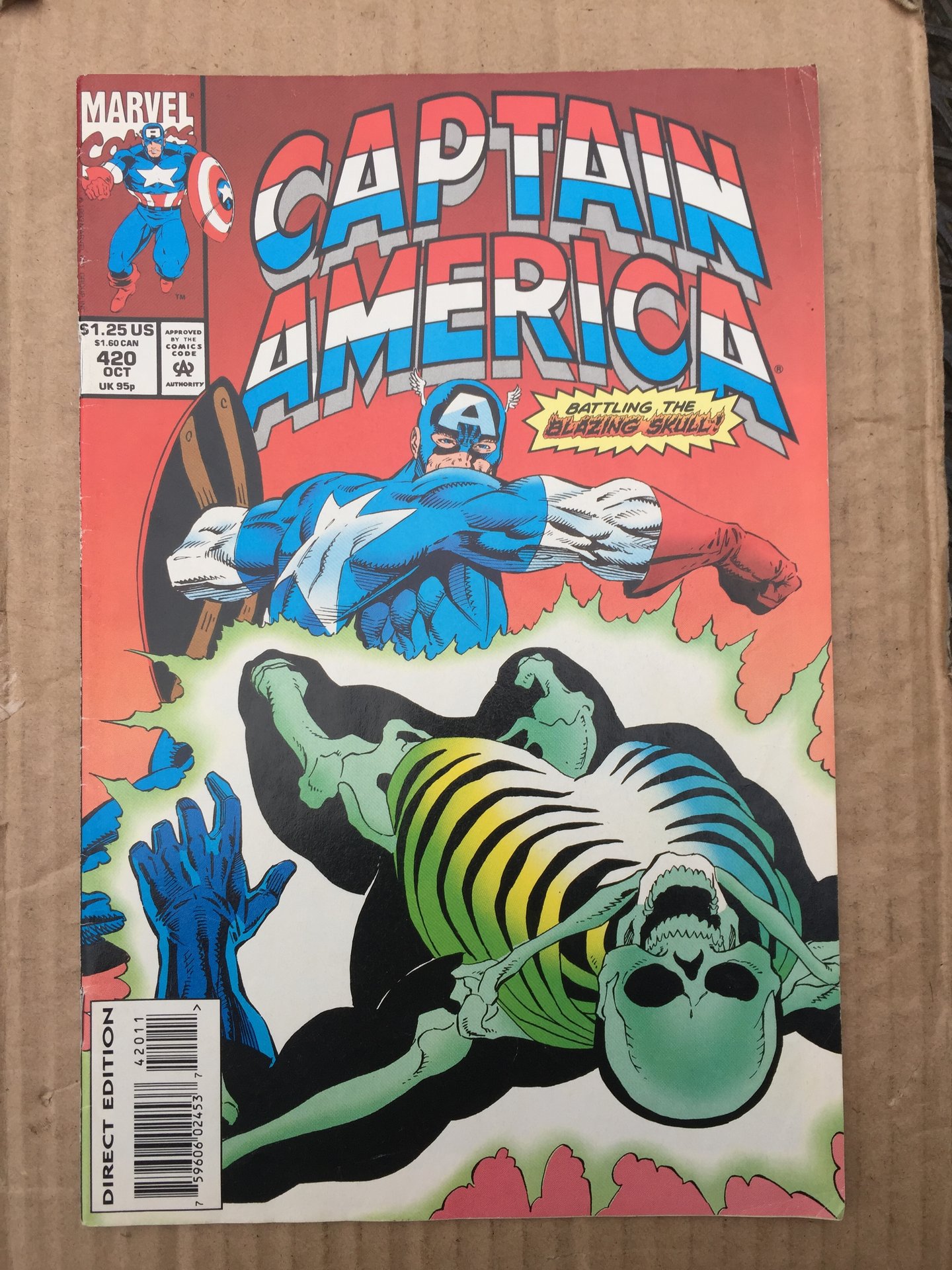 Captain America #420 (1993) | Comic Books - Modern Age, Marvel, Captain ...
