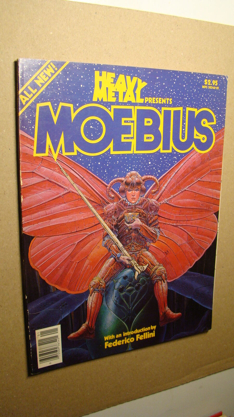 Heavy Metal Presents Moebius *High Grade* Moebius ART Rare 1981 | Comic ...