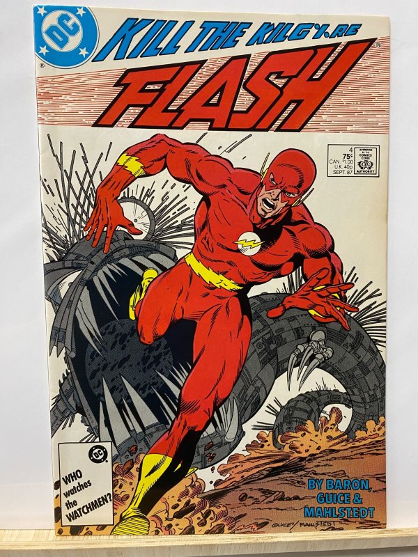 The Flash #4 (1987) VF Bill Loebs run Wally West series | Comic Books ...