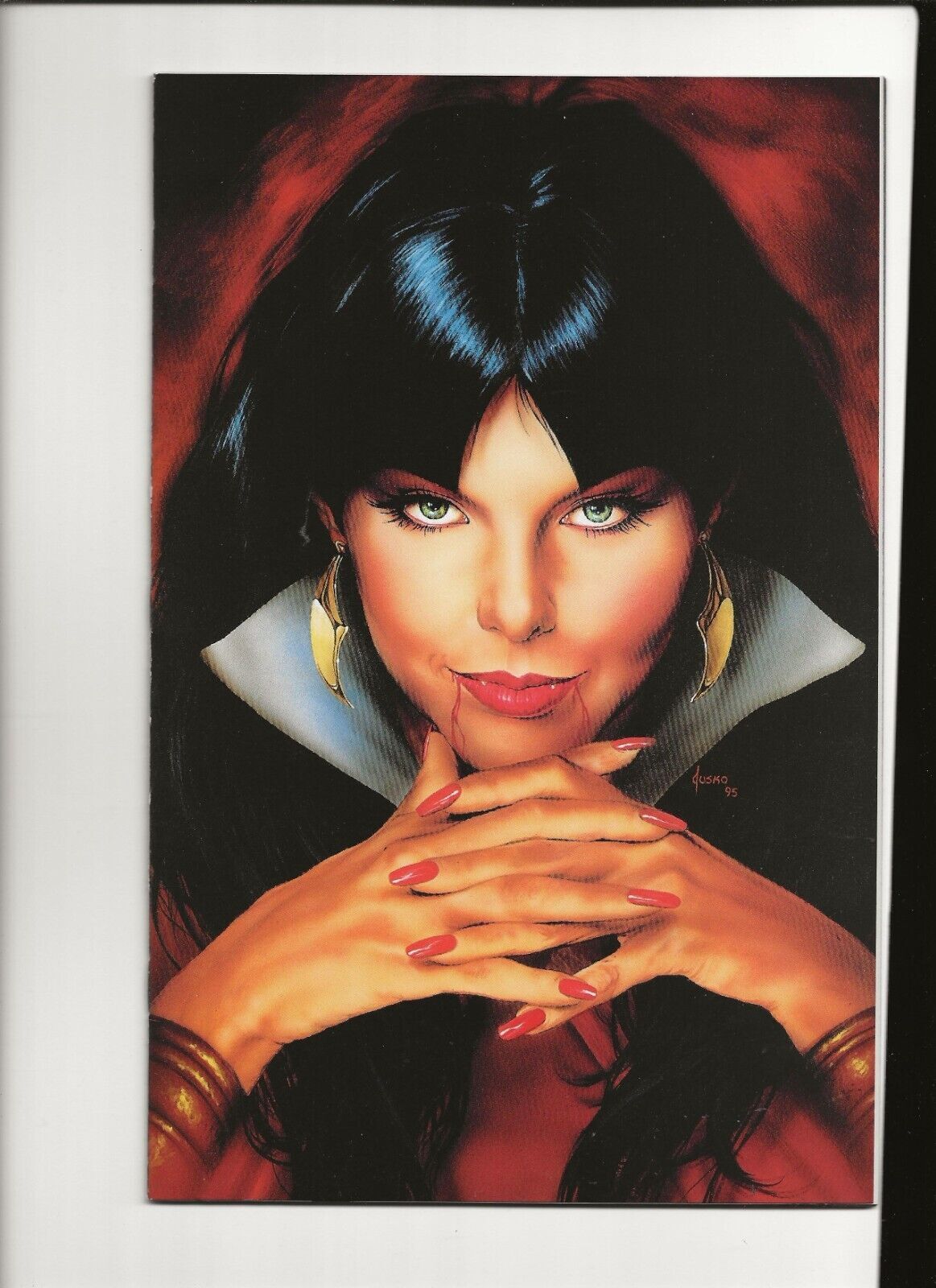 Vampirella SAD Wings of Destiny #1 JOE Jusko Virgin Cover Harris ...