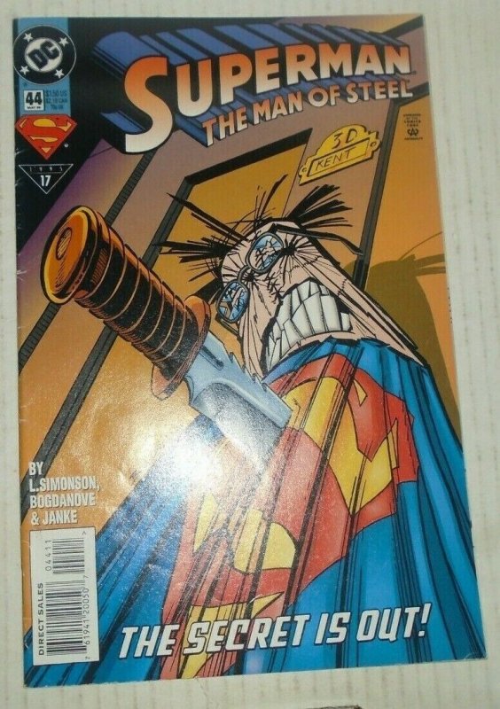 SuperMan The Man of Steel # 44 May 1995 DC | Comic Books - Modern Age ...