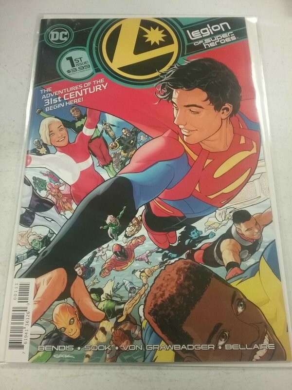 LEGION OF SUPER HEROES #1 | DC COMICS | Brian Michael Bendis NW74 ...